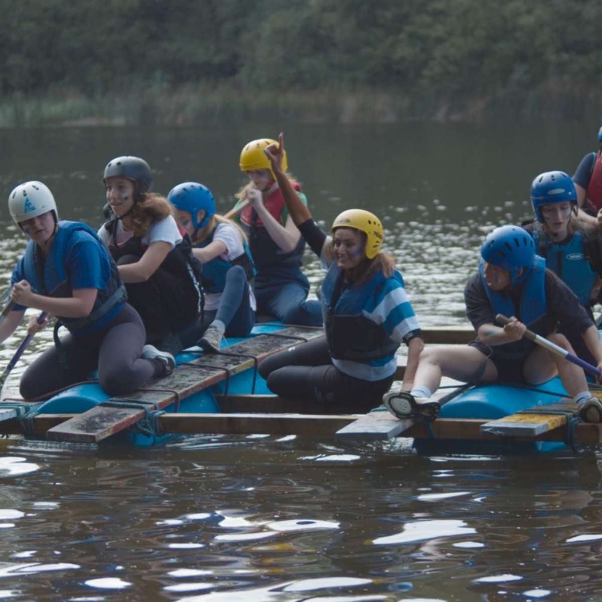 Ampleforth College - Raft Race